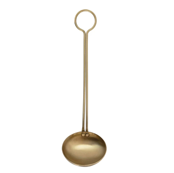 Brushed Gold Ladle – Gather Boutique